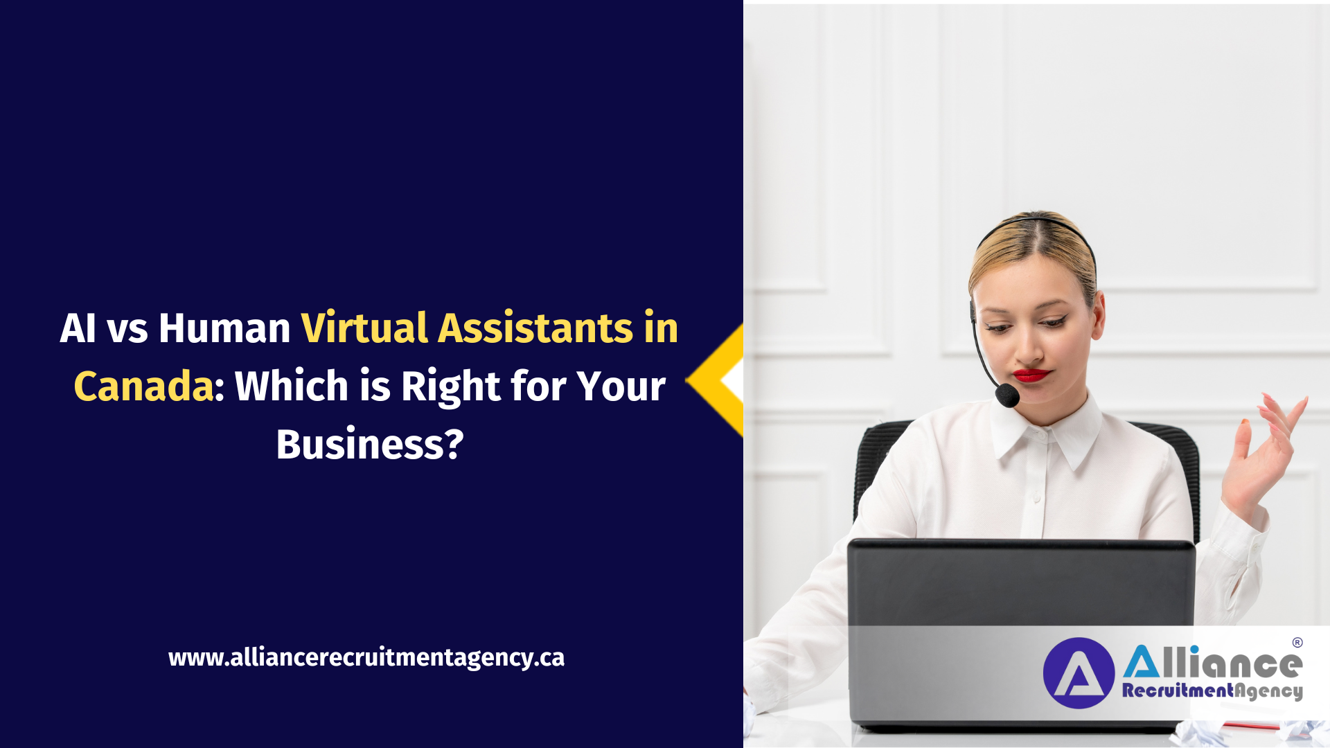 AI vs Human Virtual Assistant Canada | Business Guide